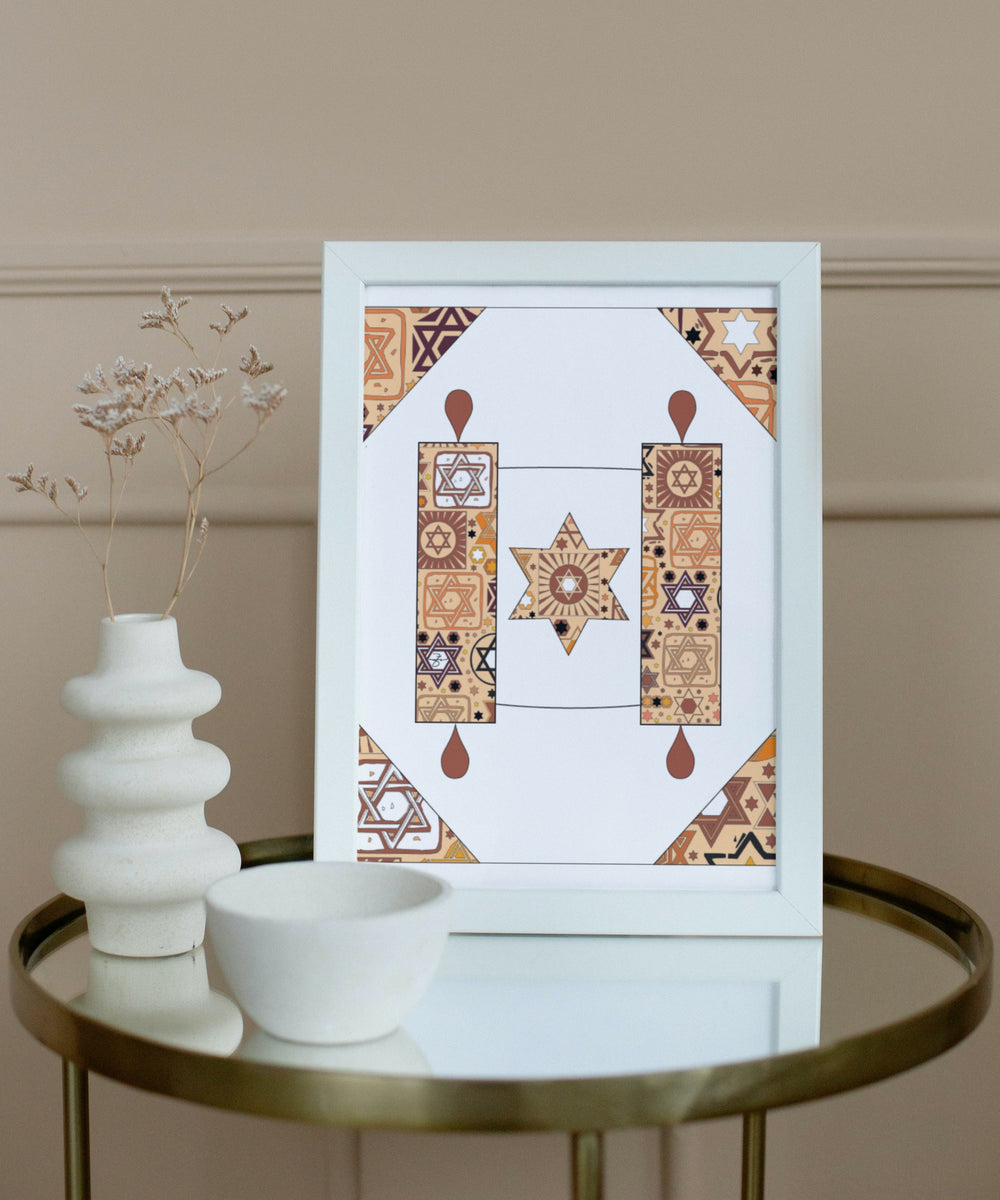 Downloadable Jewish Art By Fay Nicoll Judaica Designs – Fay's Design ...