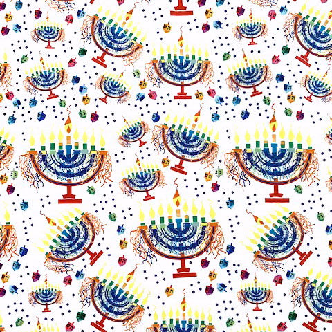 FNJD - Ribbon Menorah – Fay's Design Studio & Fay Nicoll Judaica Designs