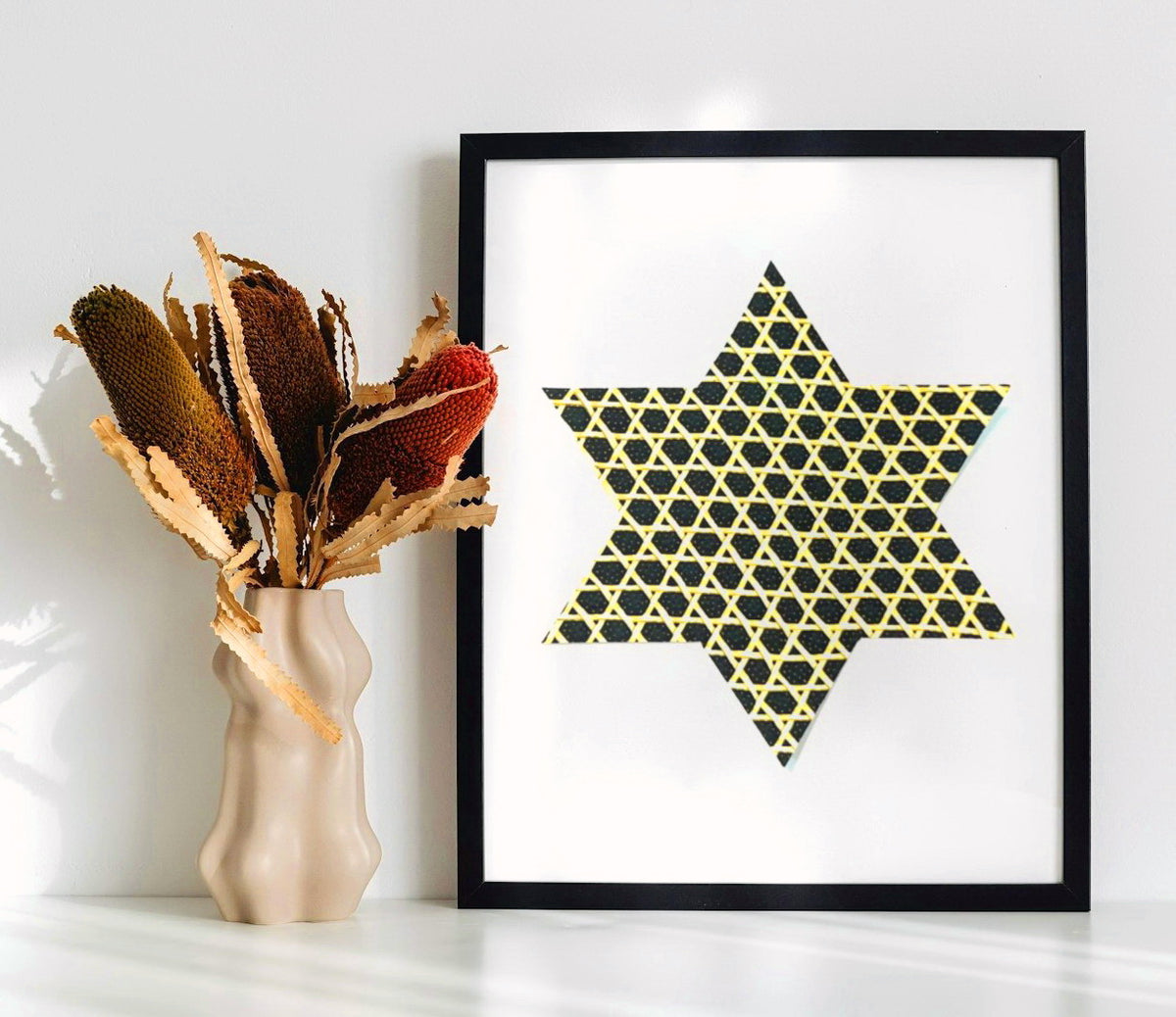 Jewish Fused Applique - Star of David - Weave – Fay's Design Studio ...