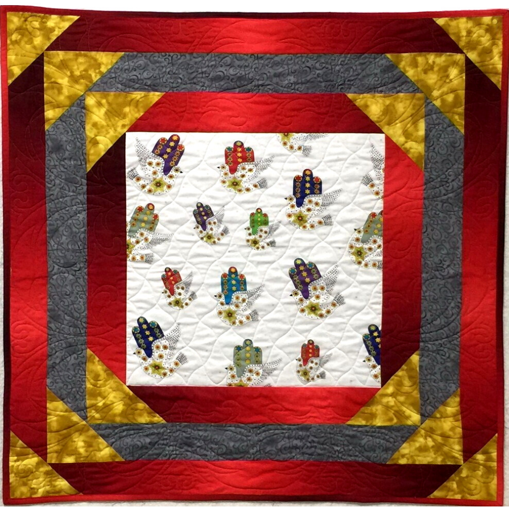 Dove of Peace Quilt Pattern – Fay's Design Studio & Fay Nicoll Judaica ...