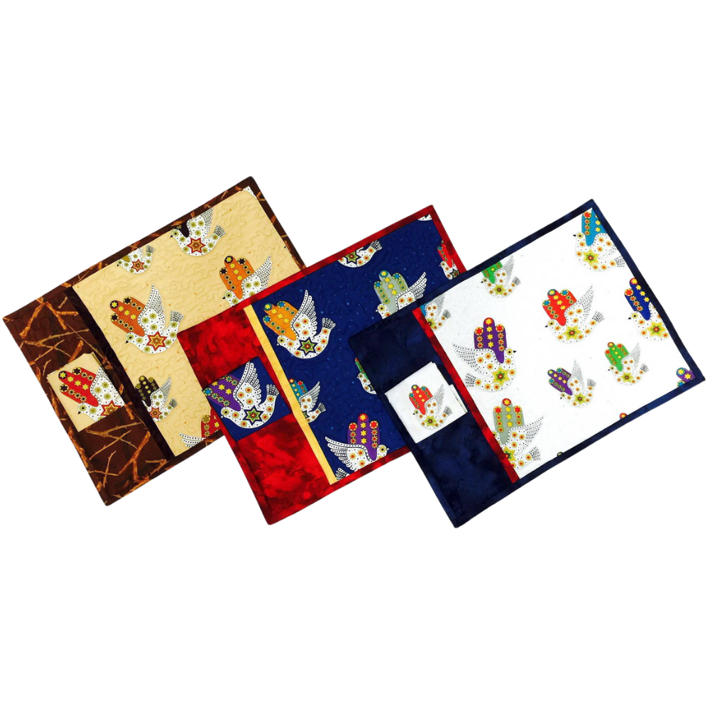 Pocket Placemats Pattern – Fay's Quilt & Embroidery Studio & Fay Nicoll ...