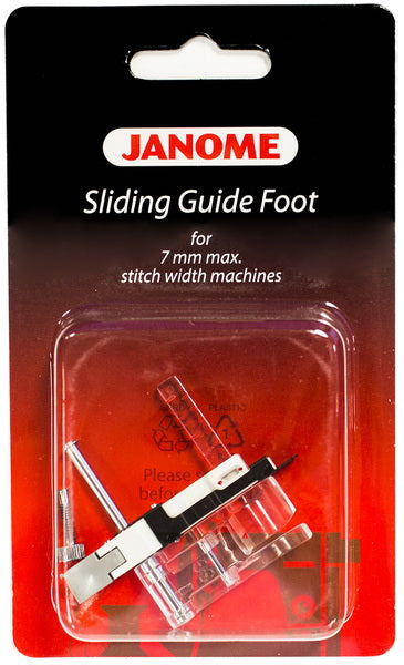 Janome Sliding Guide Foot #202218005 - 2 LEFT! – Fay's Design Studio ...