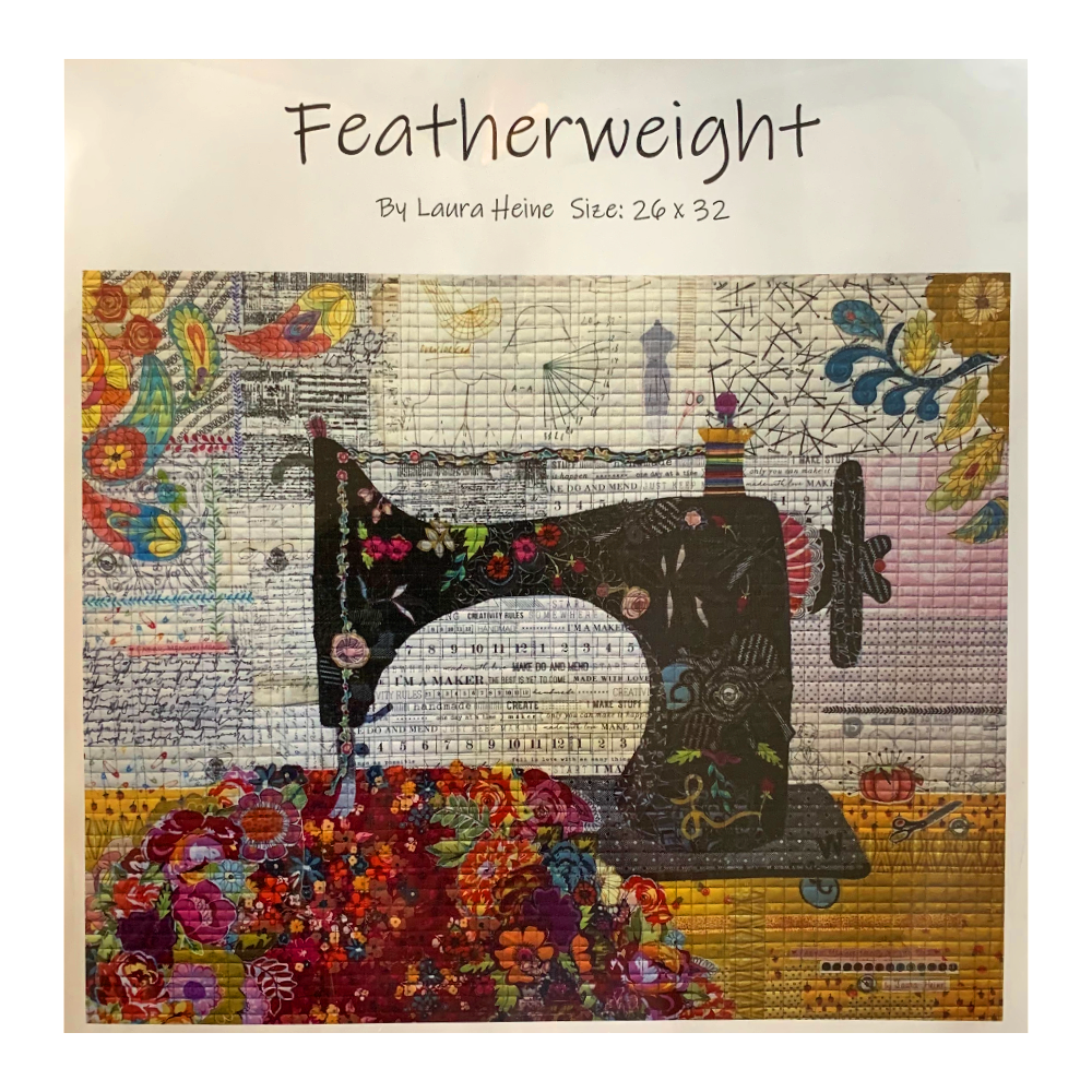Featherweight Collage Applique Pattern – Fay's Design Studio & Fay ...
