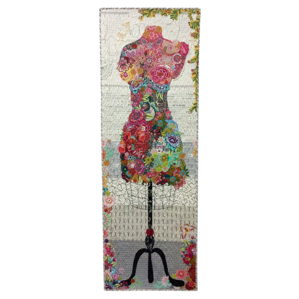 Featherweight Collage Applique Pattern – Fay's Design Studio & Fay ...